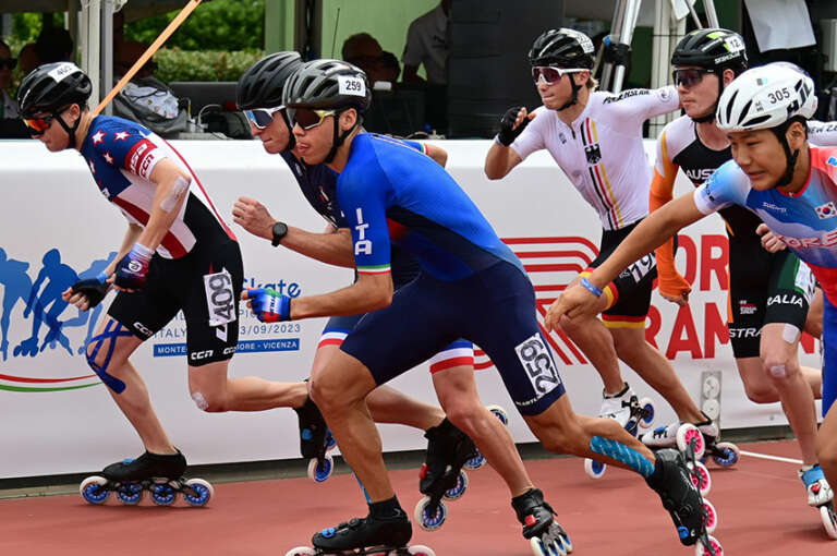 Résultats 500 m championnat monde roller course 2023 - rollerenligne.com